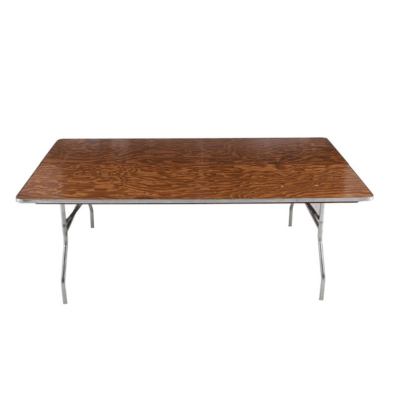 3-foot x 6-foot Rectangular Table - All Occasions Party Rental